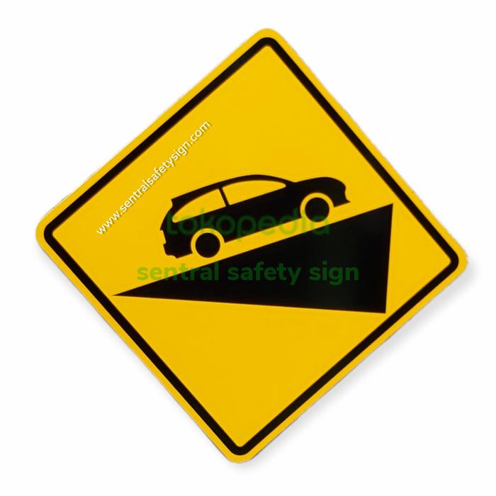 Jual Rambu Tanjakan 60x60cm - Jakarta Barat - sentral safety sign ...