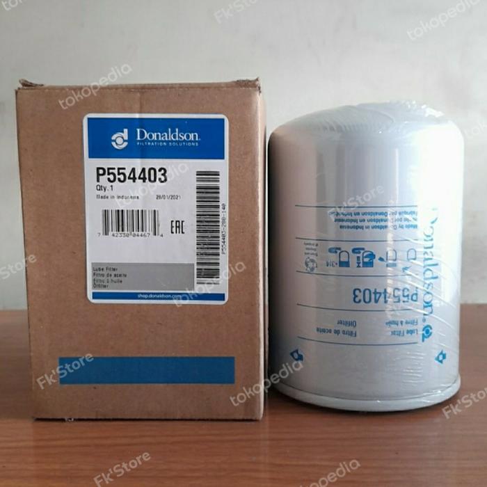 Jual Filter Donaldson P554403 / Oil Filter Donaldson P55 4403 - Jakarta ...