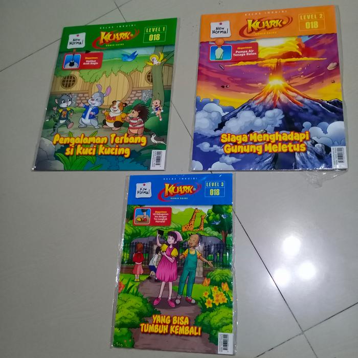 Jual Komik Sains Kuark Level 1, Level 2, Level 3 Tahun XVIII 2021/2022 OSK - Kab. Magelang ...