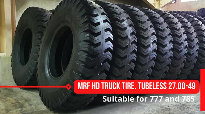 Jual BAN TUBELESS 27.00-49 MEREK MRF UNTUK HD TRUK - Kota Bekasi - bang ...