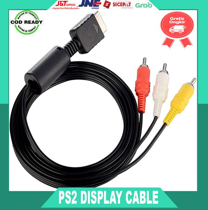 Jual Kabel AV PS2 / Kabel audio video PS2 / Kabel Display PS2 RCA - Kab ...