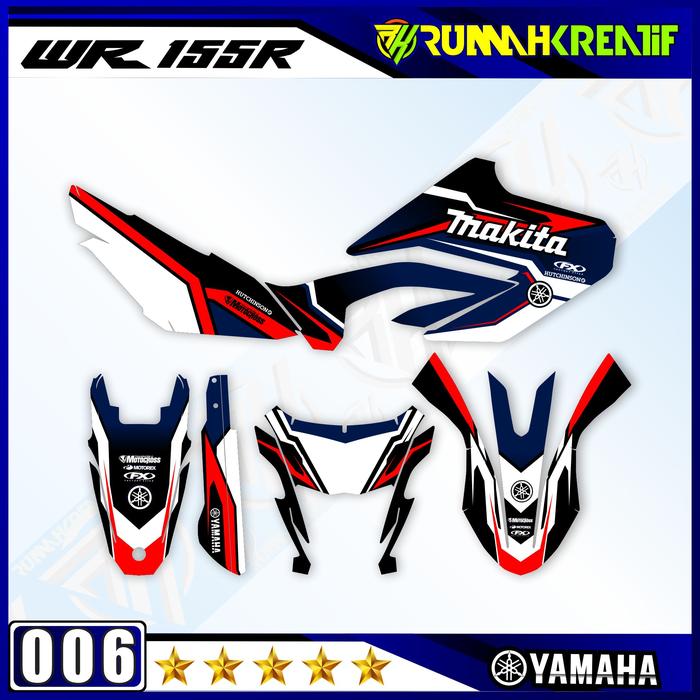 Jual DECAL WR 155R FULLBODY / STICKER VARIASI / LIST MOTOR / RK-a - 006 ...