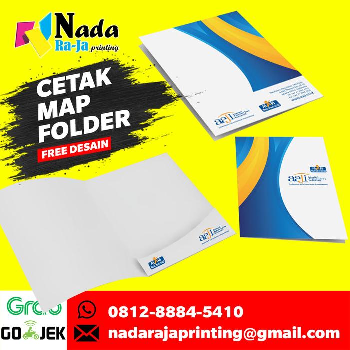 Jual Cetak Map A4, Cetak Full Colour | Bahan Art Carton 260 gsm ...