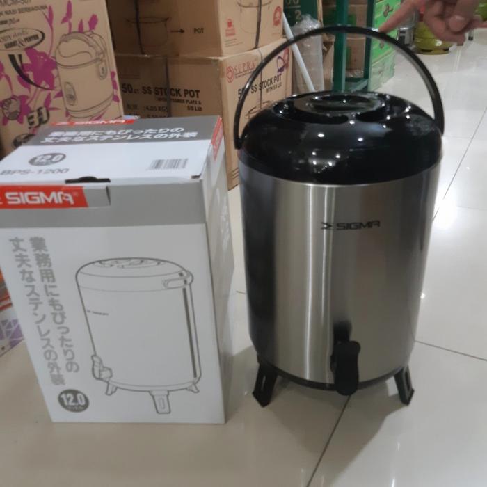 Promo Sigma Jumbo Water Tank 12 Lt Dispenser Air Panas / Dingin Cicil 0 ...