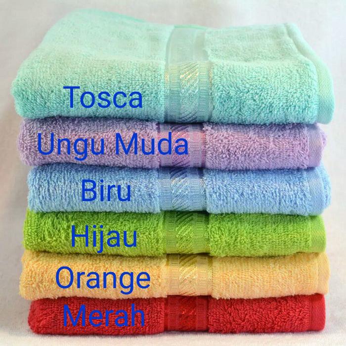 Jual (DUA) HANDUK COUPLE DEWASA / HANDUK SESERAHAN TERMURAH - Merah ...