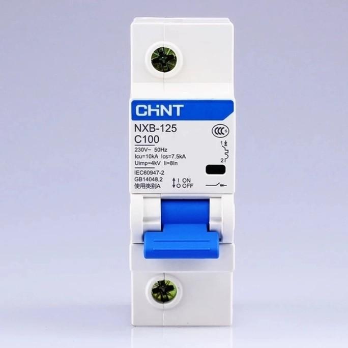 Jual MCB Chint NXB-125 1P 80A & 100A/10KA - Jakarta Barat - subdistElectricalsupply | Tokopedia