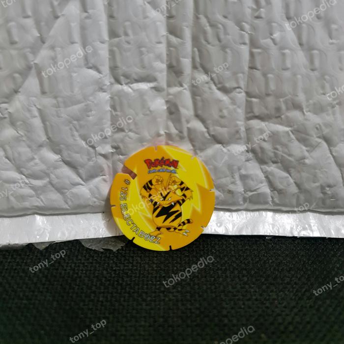 Jual Pokemon Coin Tazos Spin Chiki Jadul Elektabuzz - Kota Surabaya ...