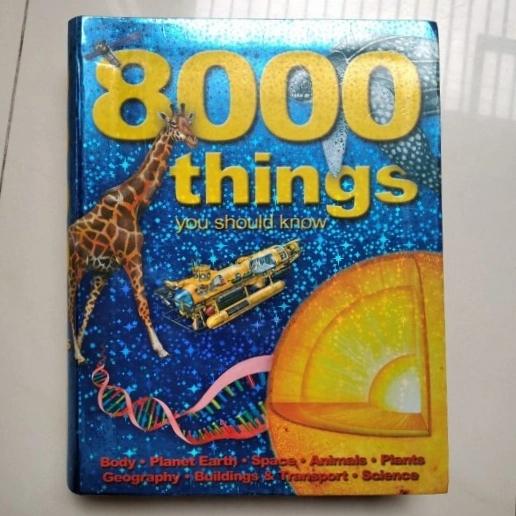 Jual Buku Pengetahuan Fakta 8000 Things You Should Know Ori Impor Bekas ...