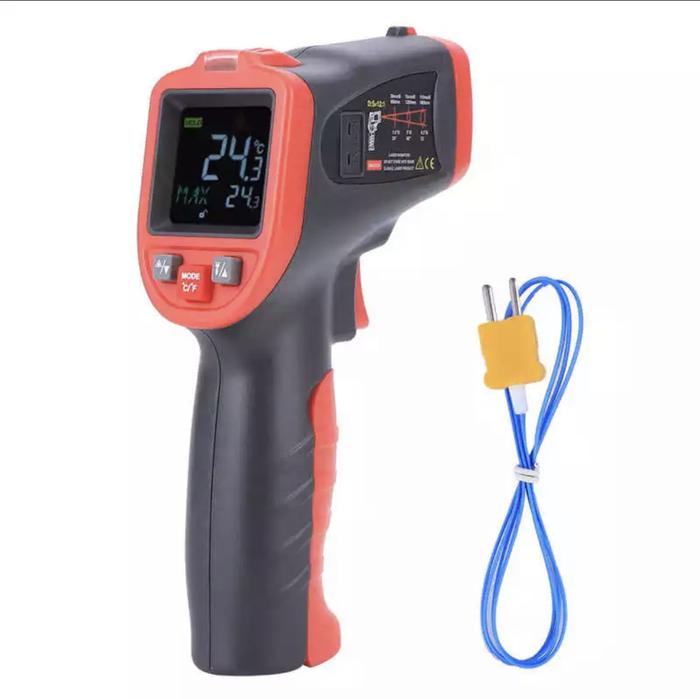 Jual Wintact WT323B Termometer Industri Infrared Industrial Thermometer ...
