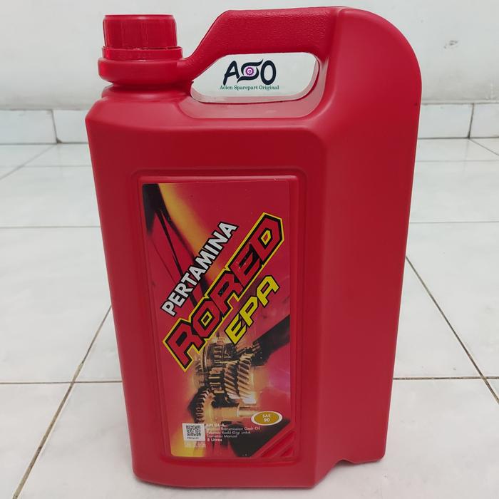Jual Oli Transmisi Perseneling Pertamina Rored EPA SAE90 SAE 90 5 Liter ...