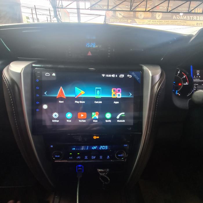 Jual upgrade head unit android Hiro alpha oem toyota fortuner vrz ...