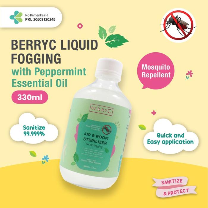 Jual BerryC Berry C Liquid Fogging Nyamuk (Mosquito Repellent) 330 ml ...