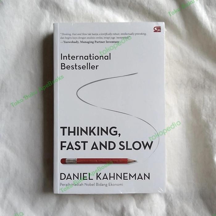 Promo Daniel Kahneman - Thinking Fast and Slow, Bahasa Indonesia (ORI ...