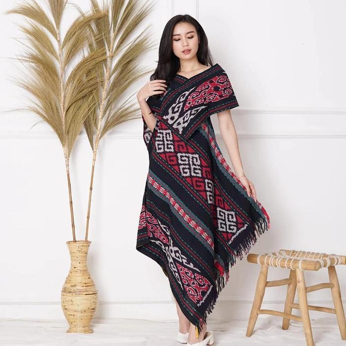 Promo DRESS TENUN IKAT TROSO • BAJU TENUN ETNIK • OUTER TENUN ETNIK OT-2 - C - Kab. Jepara ...