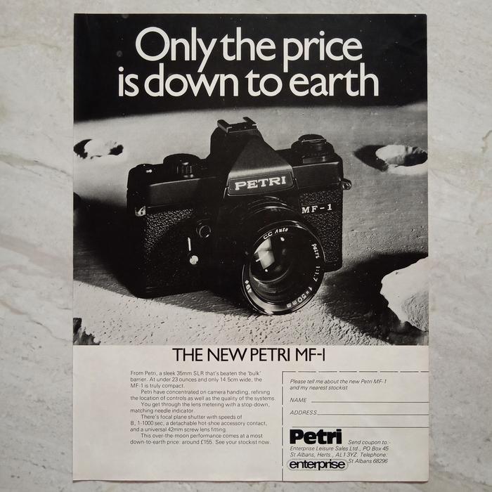 Jual Iklan Jadul Kamera MIRANDA PETRI TOPCON Analog SLR Lawas Vintage ...