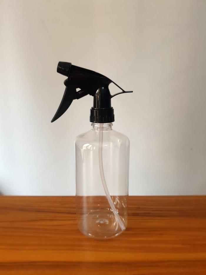 Jual Botol Spray 500ml Bening Tutup Trigger Kispray / Botol Semprot ...