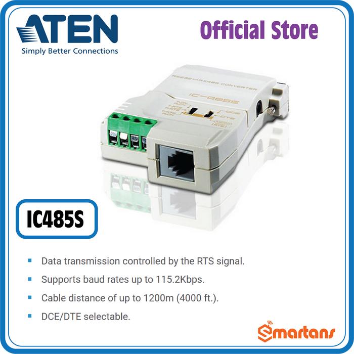 Promo Aten IC485S - RS-232/RS-485 Interface Converter Cicil 0% 3x ...