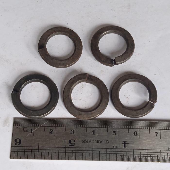 Jual RING VER M14 BAJA RING 14MM HITAM SPRING WAHSER M14 RING PER M14 ...