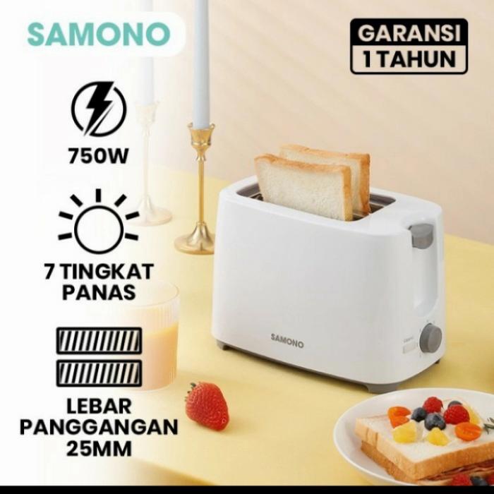 Jual Samono Pop Up Toaster Panggang Roti - Kab. Badung - happy kitchen ...