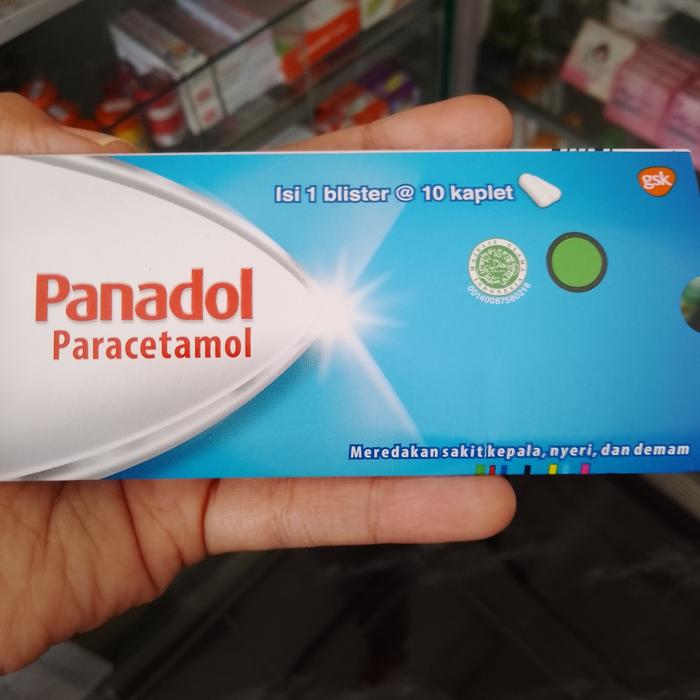 Jual PANADOL BIRU PARACETAMOL 500MG 1 STRIP ISI 10 TABLET - Kab ...