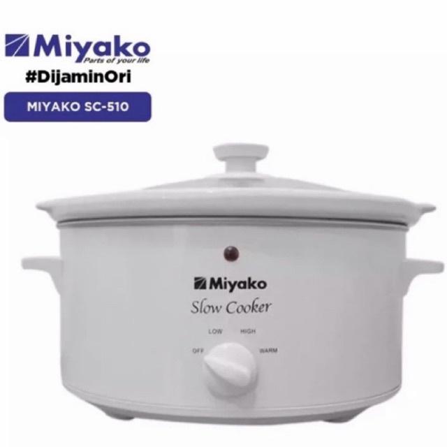 Jual slow cooker miyako 5 liter sc 510 original miyako - Kota Batam ...