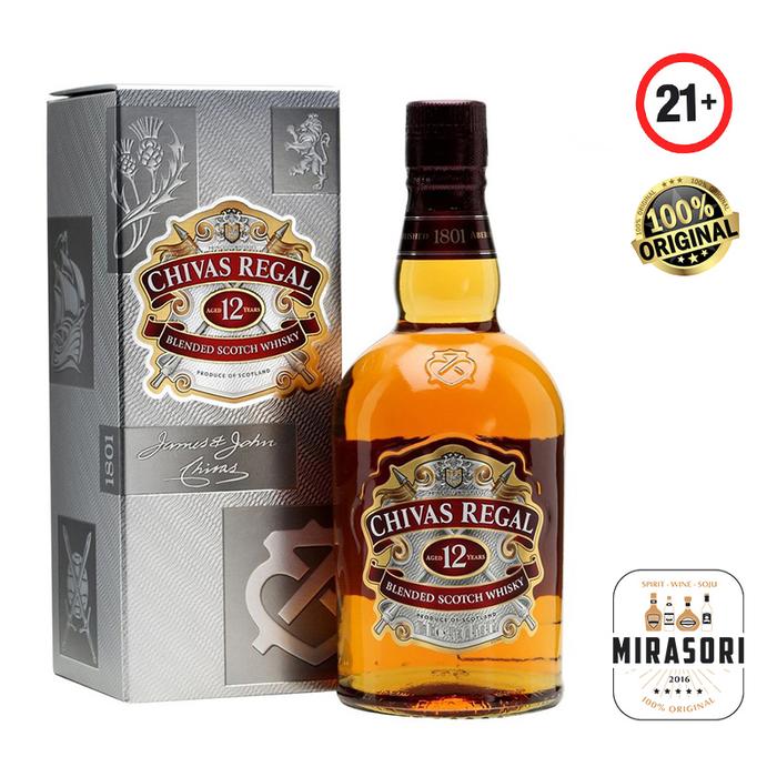 Promo Chivas Regal 12 Years Old Blended Scotch Whisky - 1 liter Cicil 0% 3x - Kota Bandung ...