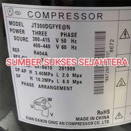 Jual COMPRESSOR SCROLL JT300D/JT300DDGFYE@N R404A - Jakarta Barat ...