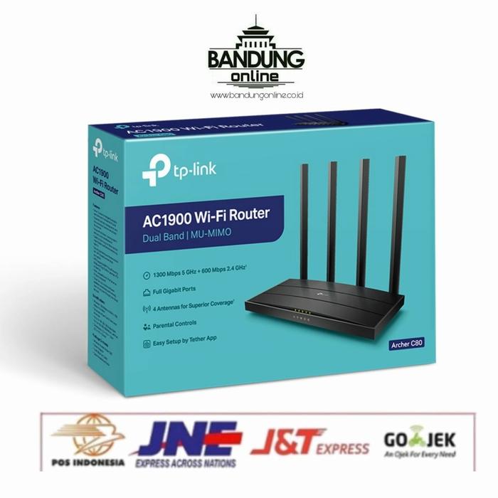 Jual TP-Link Archer C80 AC1900 Wreless MU-MIMO Wi-Fi Router - Kota Bandung - Bandung Online ...