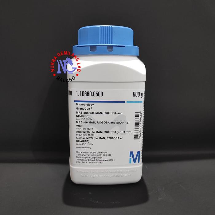 Jual MRSA MRS Agar Merck 500gram - Kota Malang - Ophin Alat Lab Alkes ...