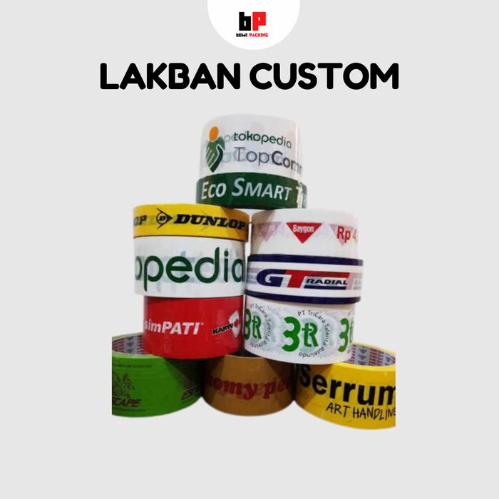 Jual Lakban custom print design suka suka - Kota Bandar Lampung - Bumi ...