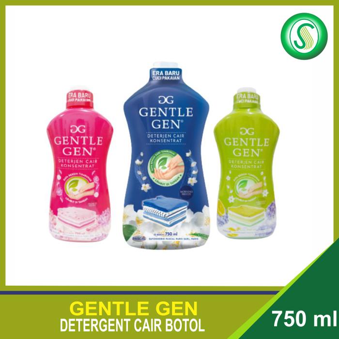 Jual Gentle gen Detergent Cair 750 ml botol 3 varian - frenz peony ...