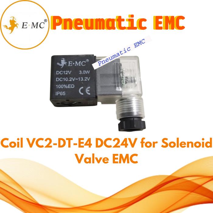 Jual Coil VC2-DT-E4 DC24V for Solenoid Valve EMC - Jakarta Barat - Hydraulic Pneumatic Powerindo ...