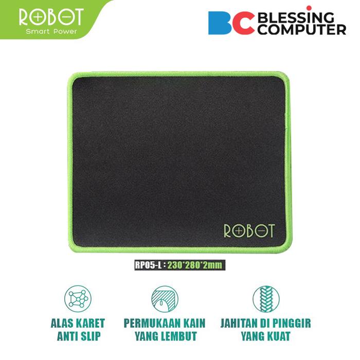 Jual Mousepad ROBOT RP05-L Large Black - Kota Denpasar - Blessing ...