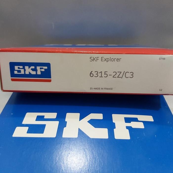 Jual BALL BEARING 6315 ZZ C3 SKF 6315 2Z/C3 SKF ORIGINAL - Jakarta ...