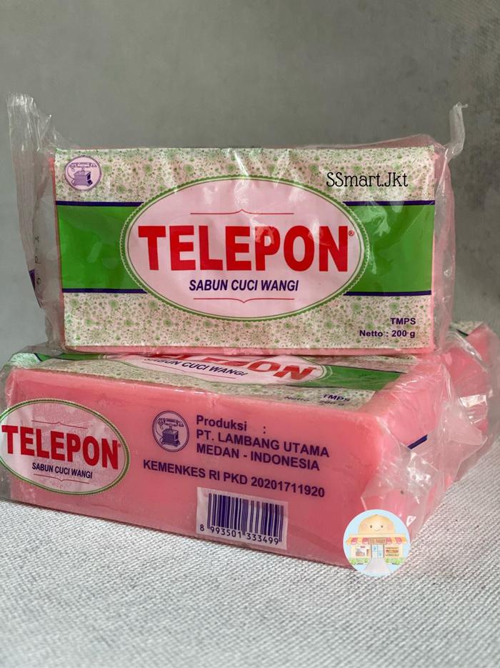 Jual Sabun Telpon / Sabun cap Telepon / Multi Purpose Soap 1 Batang ...