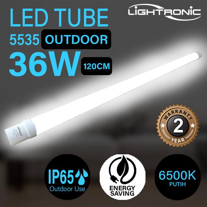 Jual LAMPU LED TUBE LIGHT TL 5535 OUTDOOR IP65 36W 36WATT PUTIH ...