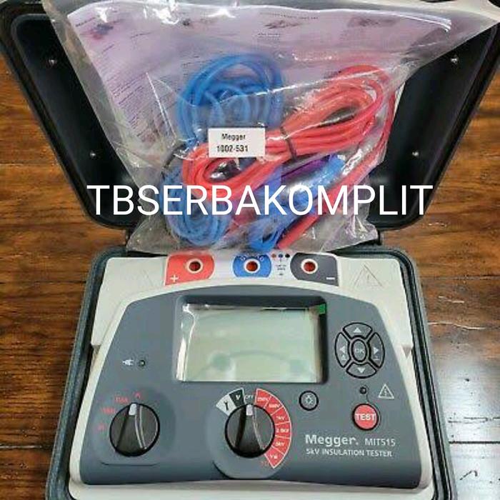Jual MEGGER MIT515 High Voltage 5kV Insulation Tester 5 kV MIT 515 ORI ...