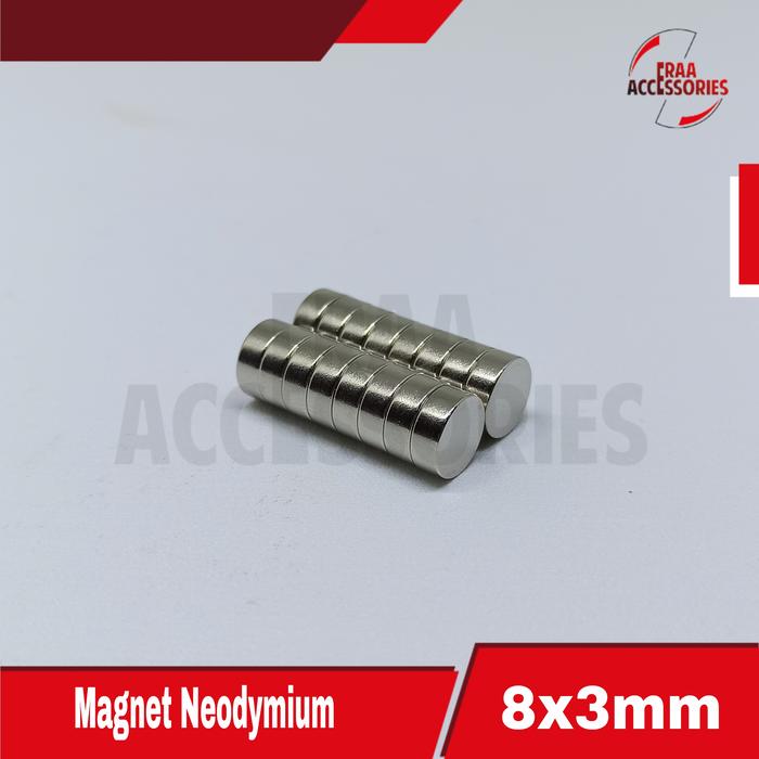Jual Magnet Neodymium 8x3mm - Jakarta Pusat - ERAA ACCESSORIES | Tokopedia