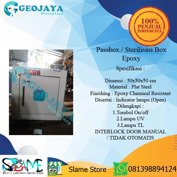 Jual [Ekonomis] Passbox Steel Epoxy 50x50x50 / Eco Pass Box ...