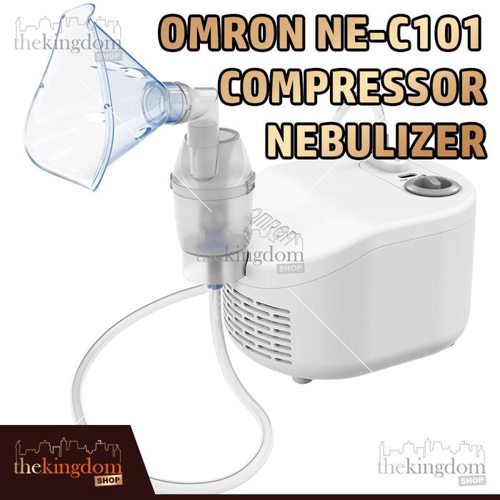 Promo Omron NE-C101 Nebulizer Inhaler Alat Bantu Terapi Pernapasan - NE ...