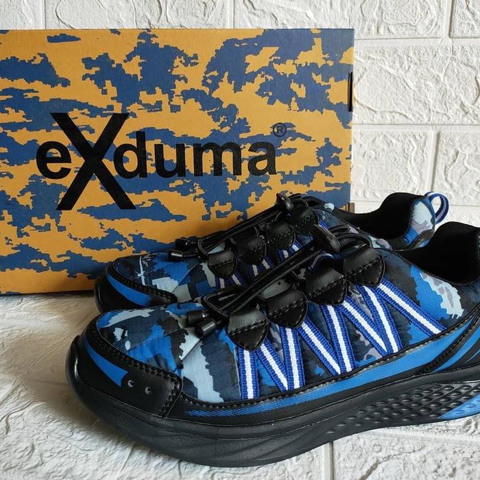Jual Sepatu Olahraga Sport Running Lari Motif Loreng Exduma series ...