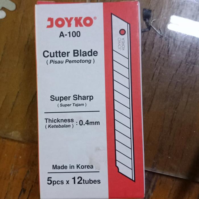 Jual Isi Cutter Kecil A100 joyko / Refill Cutter A300 - Jakarta Utara ...