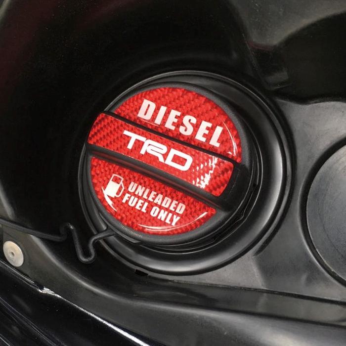 Jual TRD Fuel Cap Garnish Diesel for Toyota Innova / Fortuner / Hilux ...