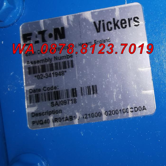 Jual Pompa Piston Pump Eaton Vickers PVQ40 02-341948 Hidrolik Hydraulic ...