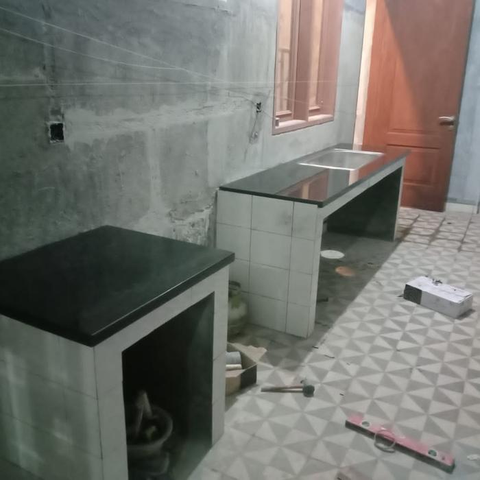 Jual top table granit hitam premium / granit hitam - Kota Tangerang ...