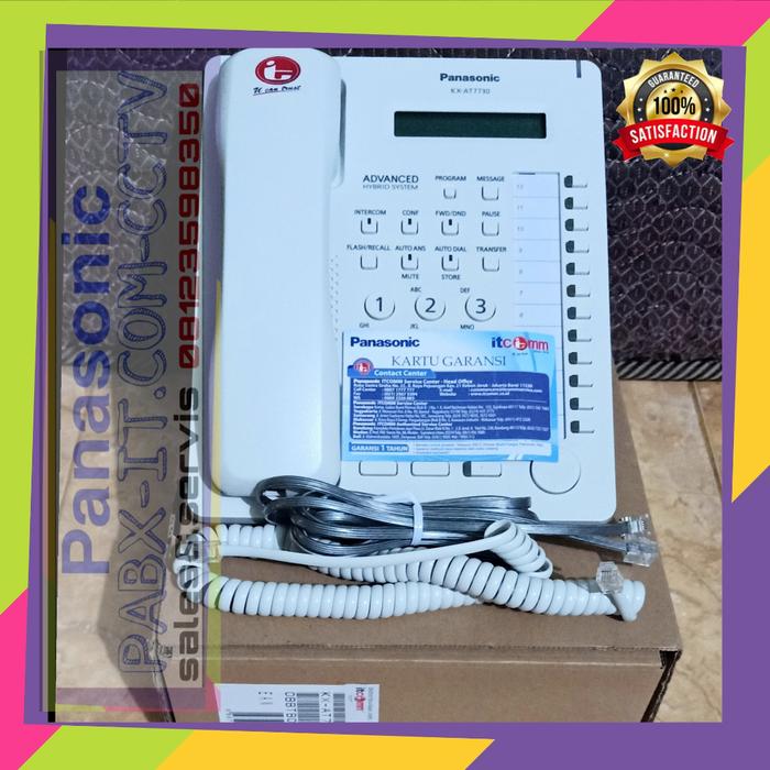 Jual TELEPON PANASONIC KX-AT7730 ORIGINAL PANASONIC - Kota Surabaya - PanasonikOlshopKE | Tokopedia