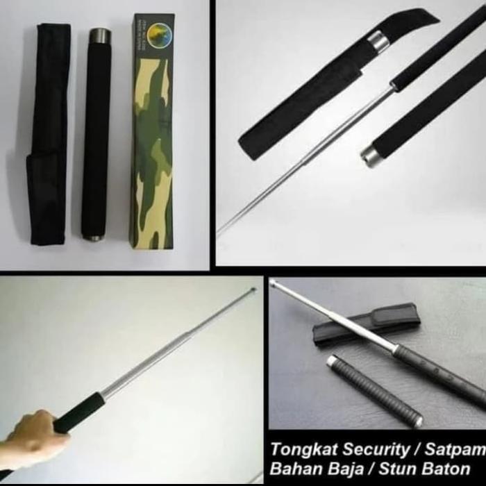 Jual TONGKAT PENTUNGAN BESI BATON STICK POLICE - Kota Depok - kawan ...