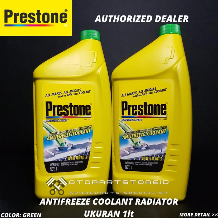 Jual PRESTONE AIR RADIATOR COOLANT ANTIFREEZE 1 LITER -GREEN - Kota ...