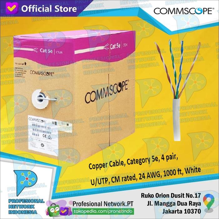 Promo AMP Commscope Cable UTP Cat5e / Kabel LAN Cat-5E 6-219590-2 Cicil ...