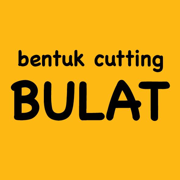 Jual Ukuran 5x5 cm Label Stiker Kromo (Cetak Plus Cutting) - BULAT ...